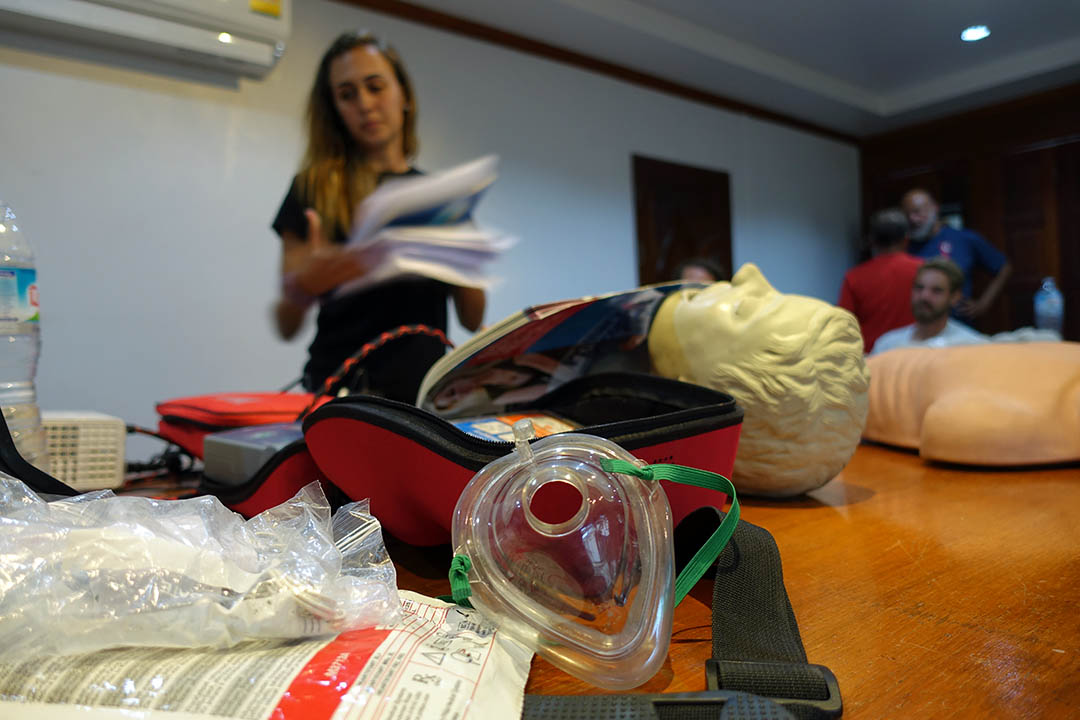 Premiers soins d'urgence et RCP | IDC Koh Tao