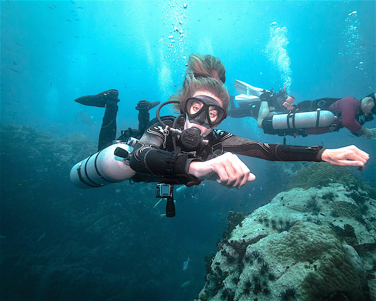 Directora de Curso Platino PADI Andrea Warren | IDC Koh Tao