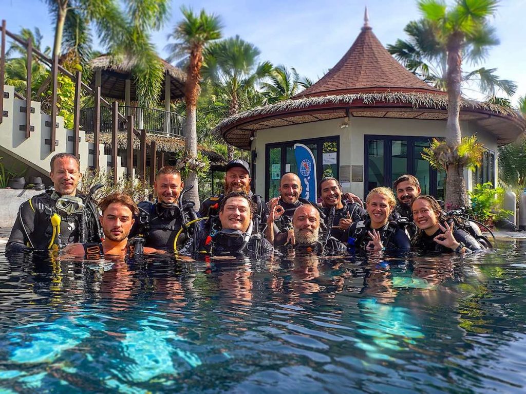 PADI Diving Instructor Development Course in Thailand